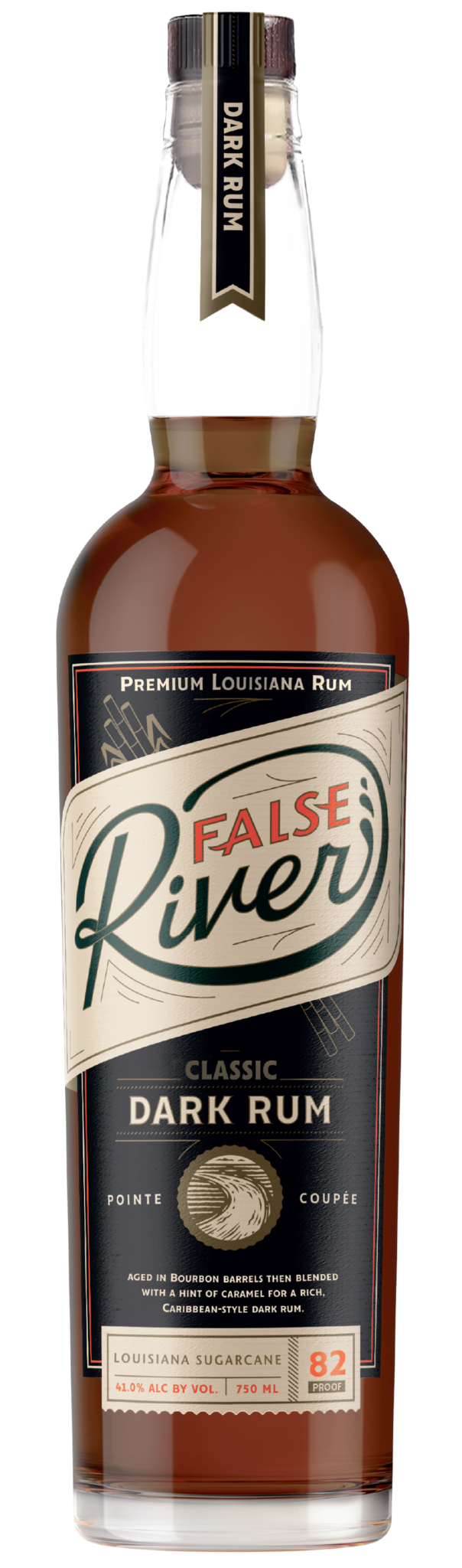 False River Dark Rum - Oxbow Rum Distillery